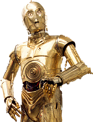 C-3po Render - Star Wars R2 D2 And Friends (dk Readers Level 2) - Free ...