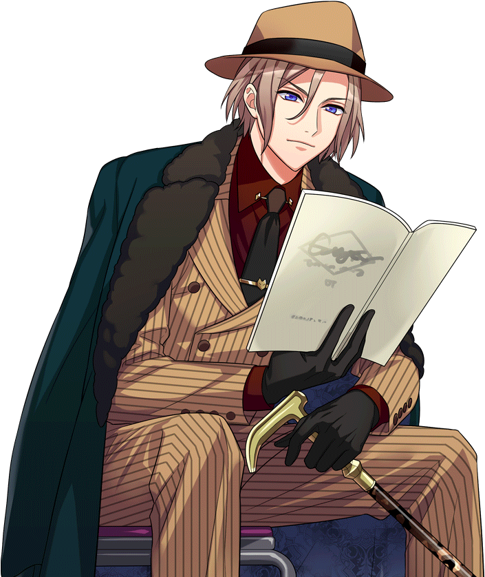 Download Banri Serious Sr Transparent - Cartoon PNG Image with No ...