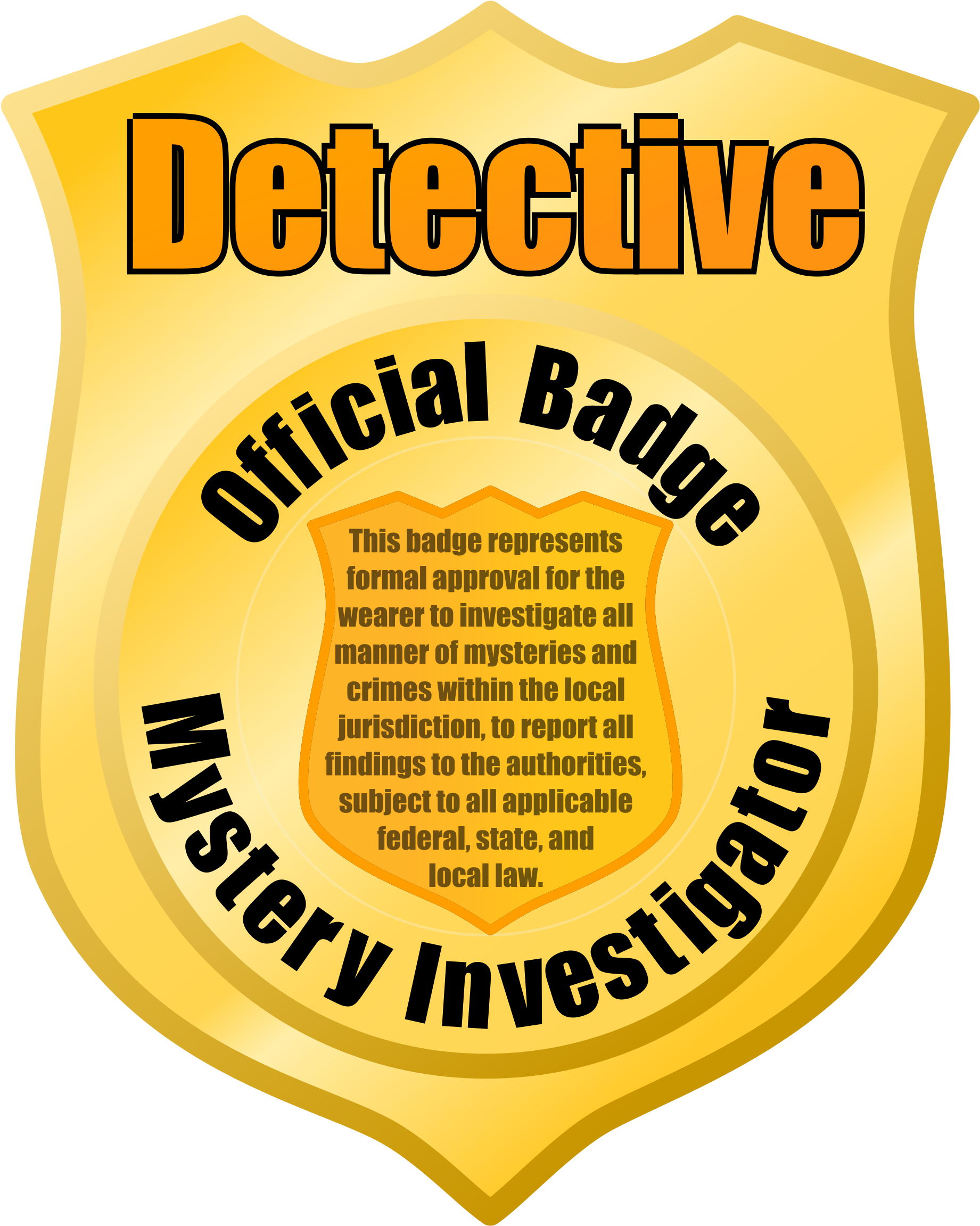 This Free Icons Png Design Of Detective Or Police Badge - Free ...