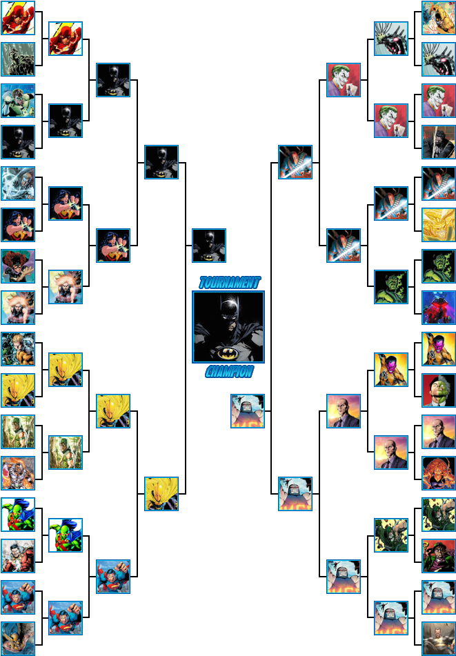 Download Dc Heroesvsvillains Bracket - Dc Bracket PNG Image with No ...