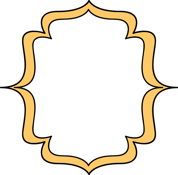 Bracket Frame Clipart Free - Gold Glitter Bracket Frame Png - Free ...