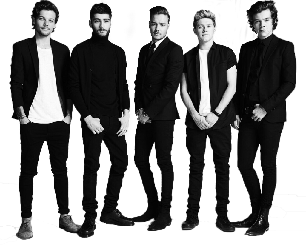One Direction Tumblr Backgrounds Black And White