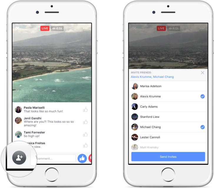 Download Facebook Live Invite - Facebook Live Invite Friends PNG Image ...