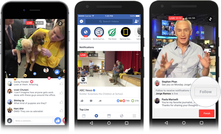 Facebook Live Video Product Shots Mobile - Facebook Live News - Free ...