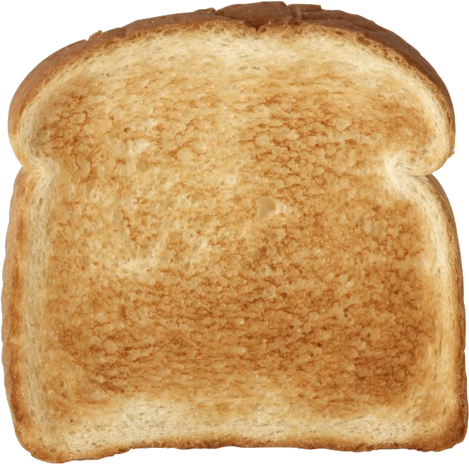 Download Toast - Dry Piece Of Toast PNG Image with No Background ...