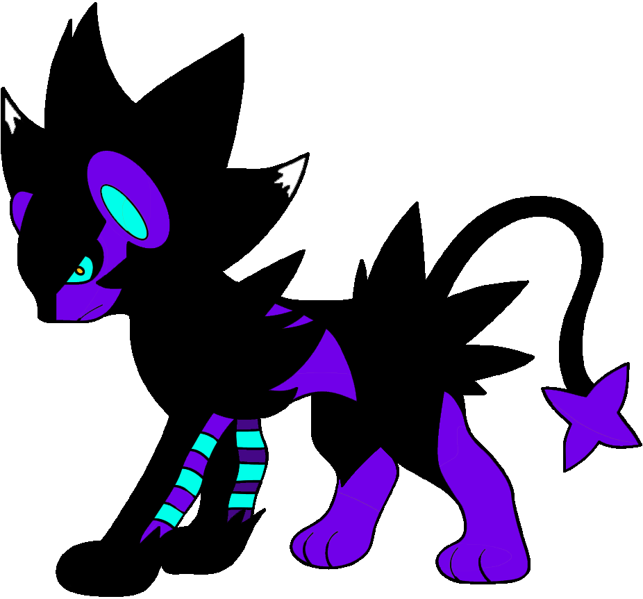 Luxray Recolor - Pokemon Luxray - Free Transparent PNG Download - PNGkey