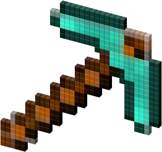 Mining Minecraft Pickaxe Png - Free Transparent PNG Download - PNGkey