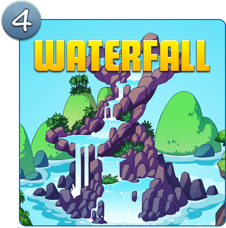Download Water Island Waterfall Icon - Water Island, U.s. Virgin ...