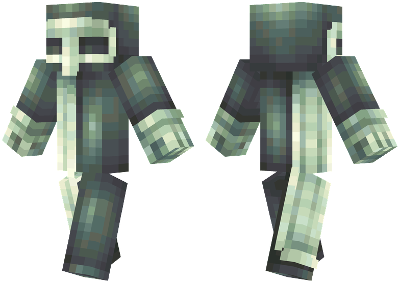Plague Doctor - Plague Doctor Minecraft Skin - Free Transparent PNG ...
