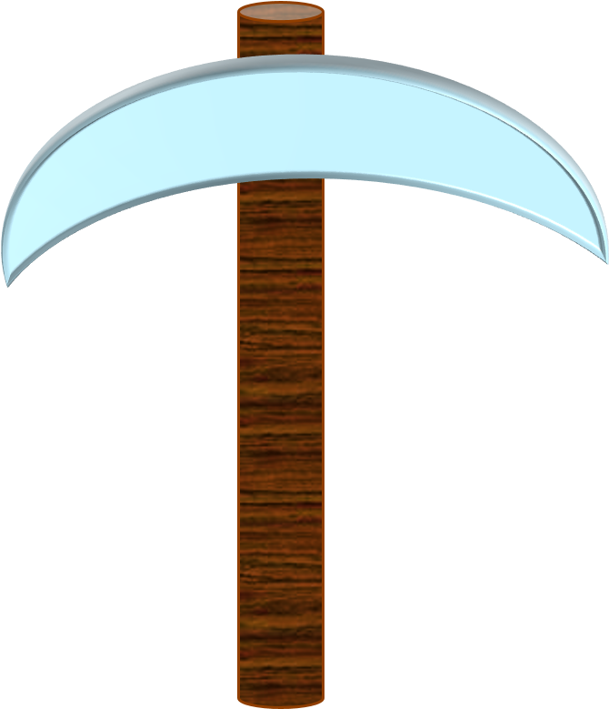 Diamond Pickaxe - Bfdi Pickaxe - Free Transparent PNG Download - PNGkey