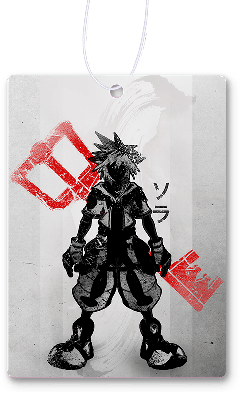 Download Crimson Keyblade Air Freshener - Video Game PNG Image with No ...