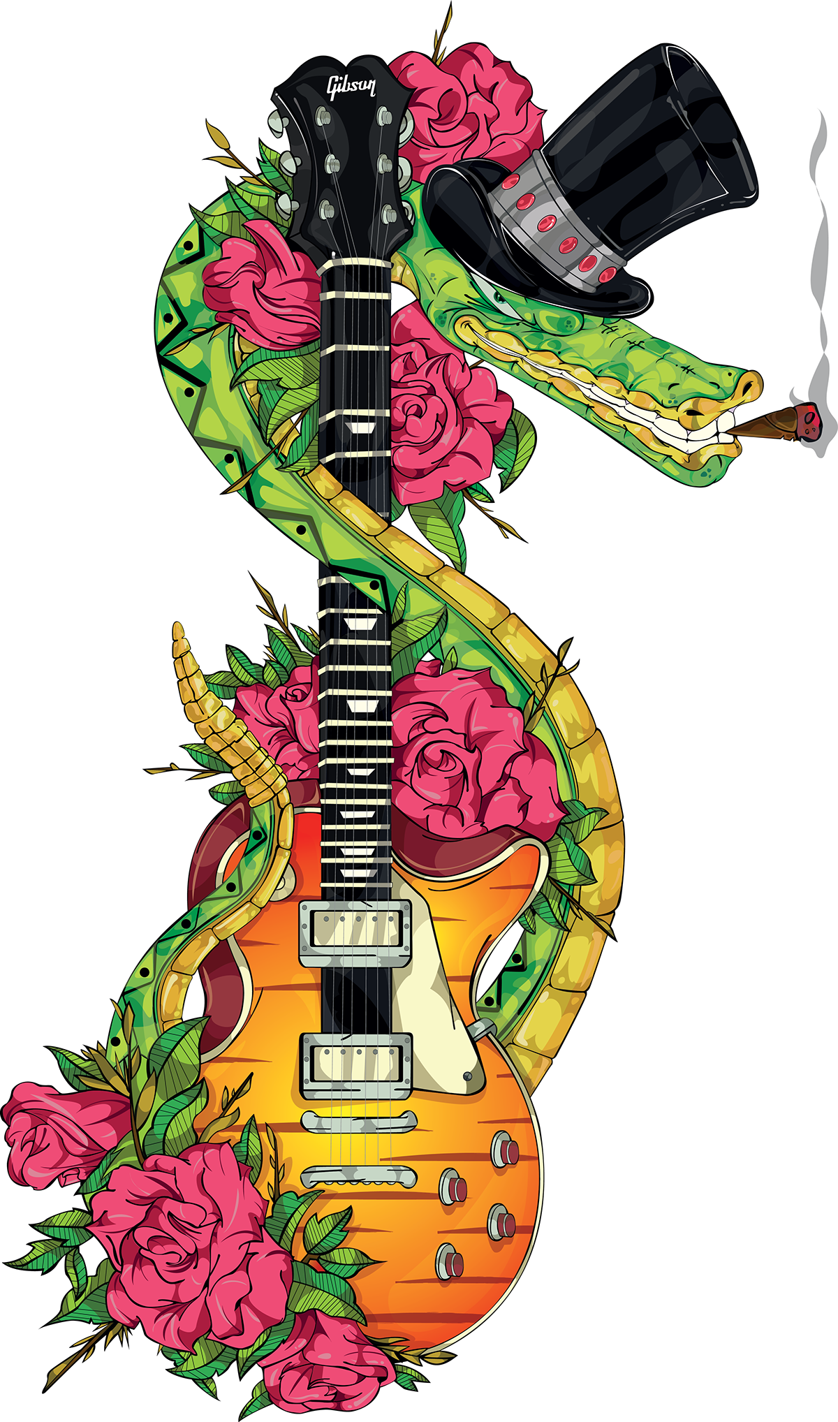 Tattoo Design - Slash´s Snakepit - Slash Snakepit Tattoo - Free ...