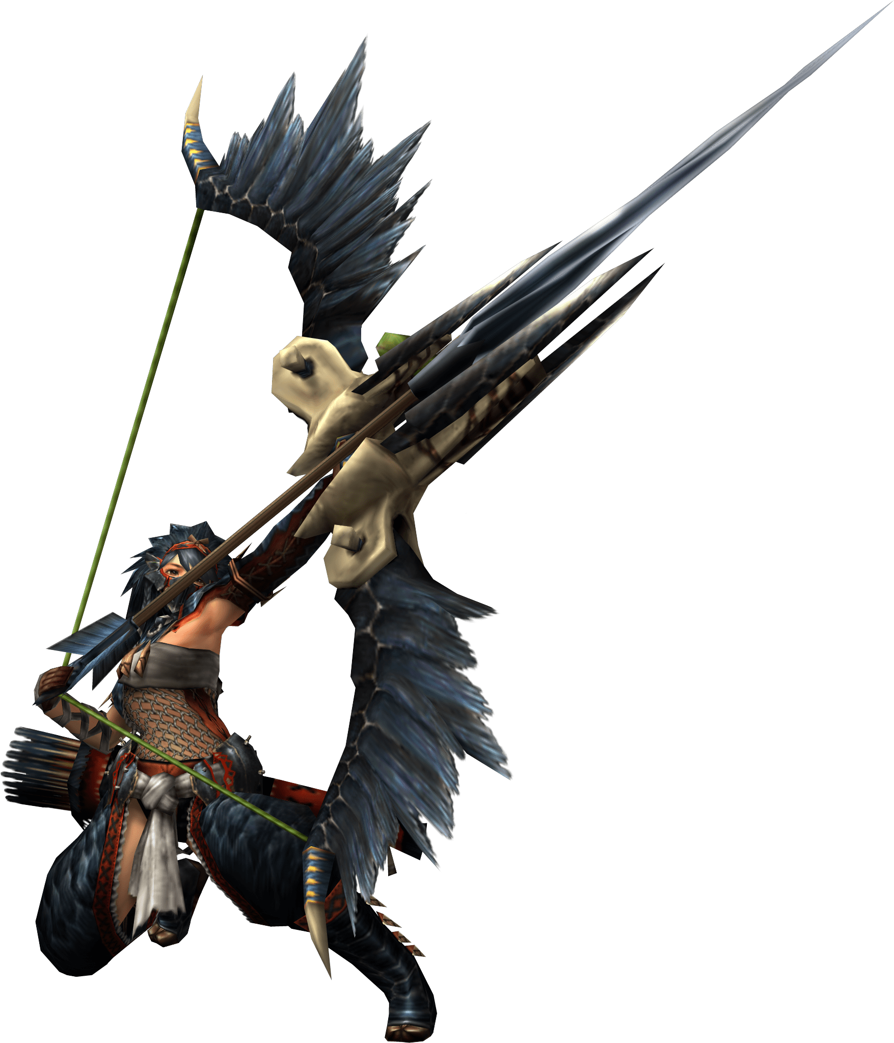 Download Monster Hunter World Bow PNG Image with No Background - PNGkey.com