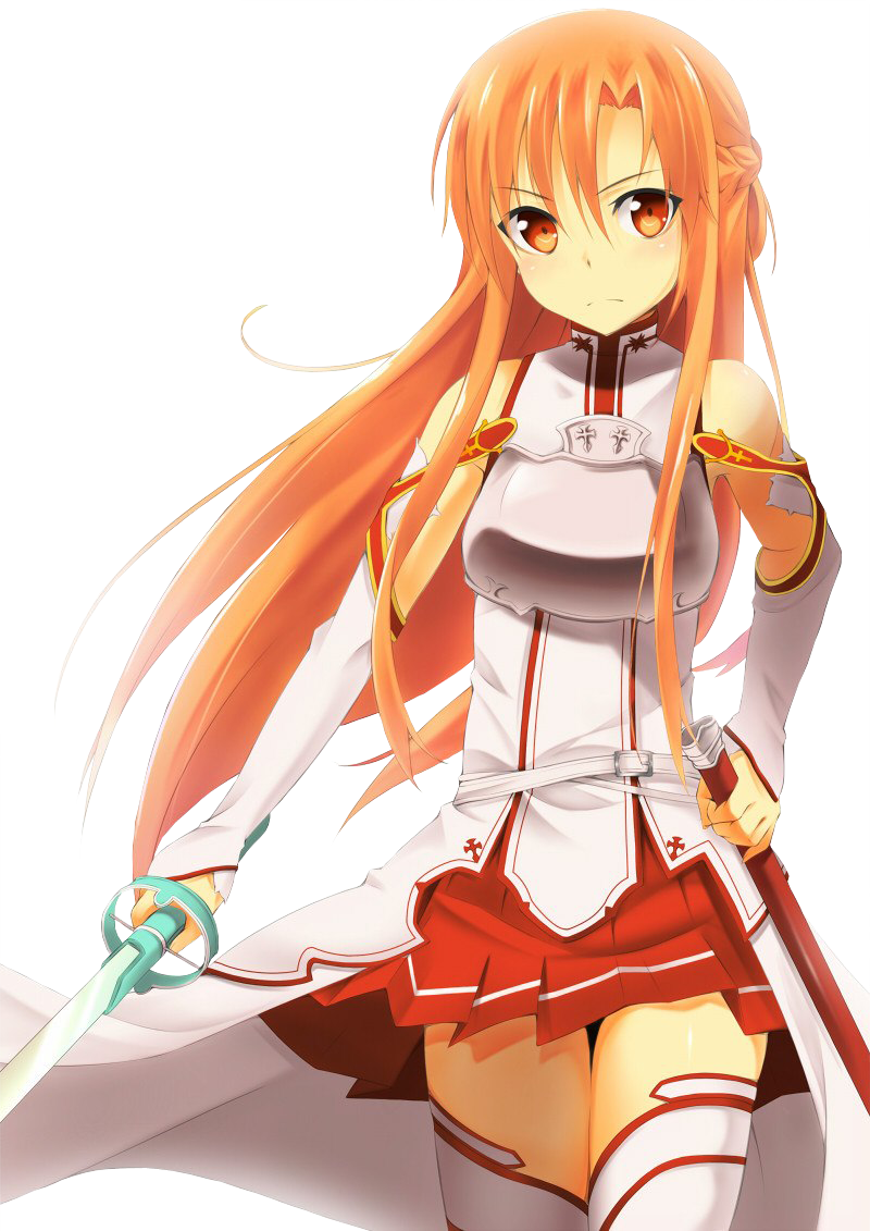 Asuna - Sword Art Online Asuna - Free Transparent PNG Download - PNGkey