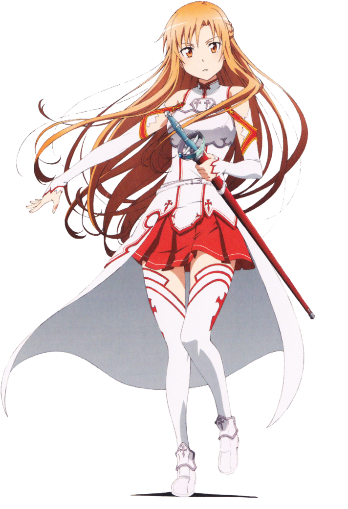 Download Sword Art Online Asuna Yuuki Asuna Full Body Png Image With