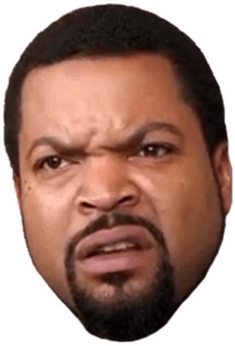 Download Ice Cube Face Png - Transparent Ice Cube Rapper PNG Image with ...