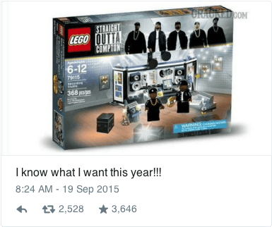 Download Ice Cube, Lego, And Straight Outta - Lego Compton PNG Image ...