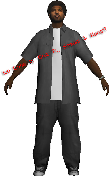 Download Ice Cube Mod - Gta San Skin Ice Cube PNG Image with No ...