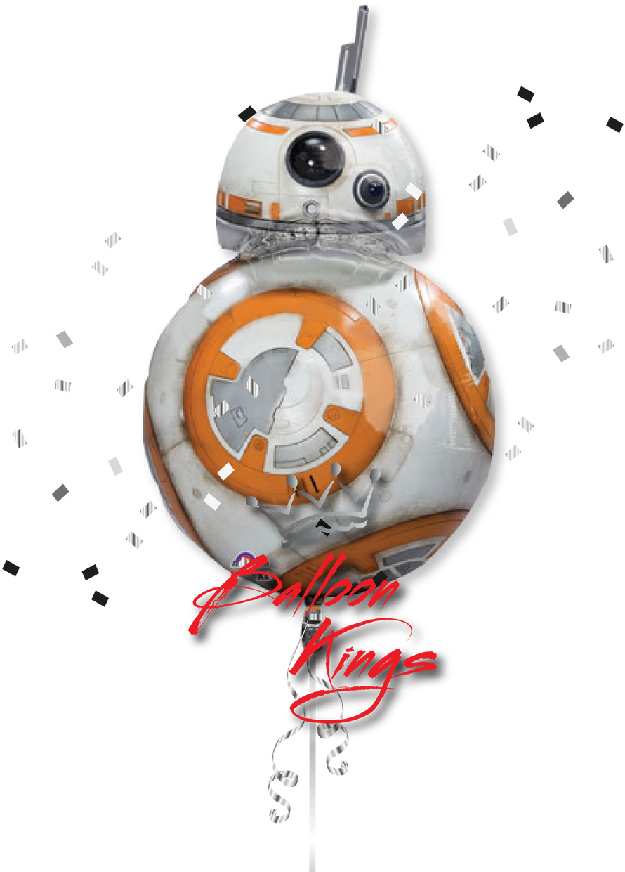 Download Bb8 - Star Wars Balloons Uk PNG Image with No Background ...