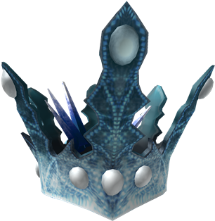 Ice Crown - Roblox Crowns - Free Transparent PNG Download - PNGkey