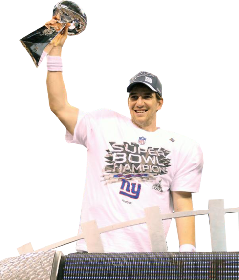 Download Eli Manning - Eli Manning Super Bowl 46 PNG Image with No ...