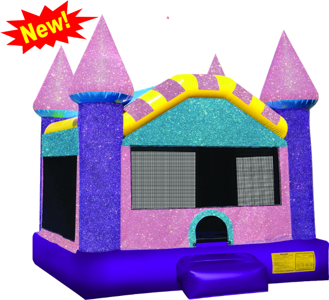 Download Dazzling Castle Bounce House - Folding Electric Treadmill ...