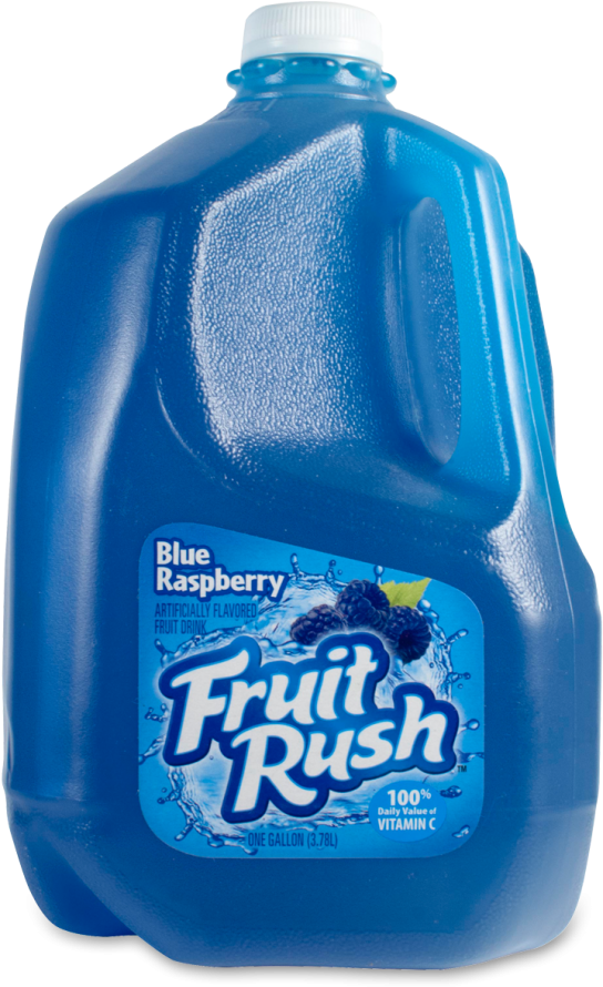 Fruit Rush Blue Raspberry - Fruit Rush Fruit Drink Blue Raspberry, 1.0 ...