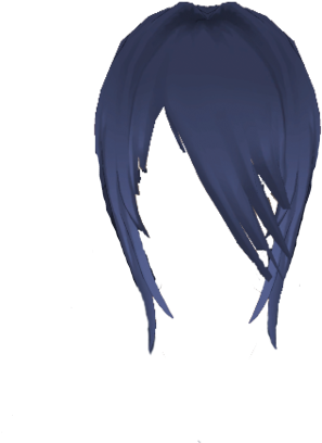 Oka Old Bangs - Yandere Simulator - Free Transparent PNG Download - PNGkey