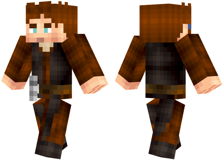 Download Anakin Skywalker - Redstone Boy Minecraft Skin PNG Image with ...