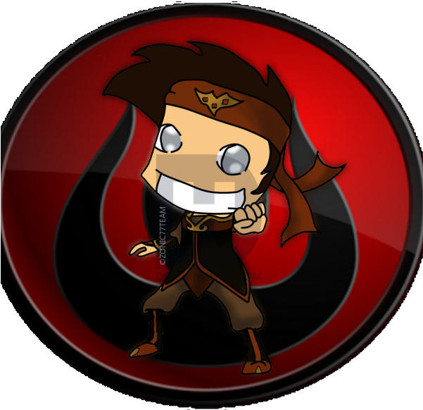 Download How To Draw Fire Nation Chibi Aang - Drawing PNG Image with No ...