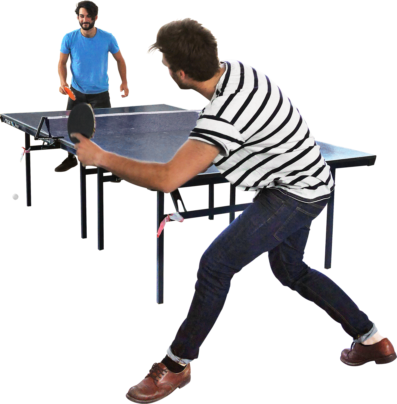 Download Clipart Resolution 1375*1400 - People Playing Table Tennis PNG ...