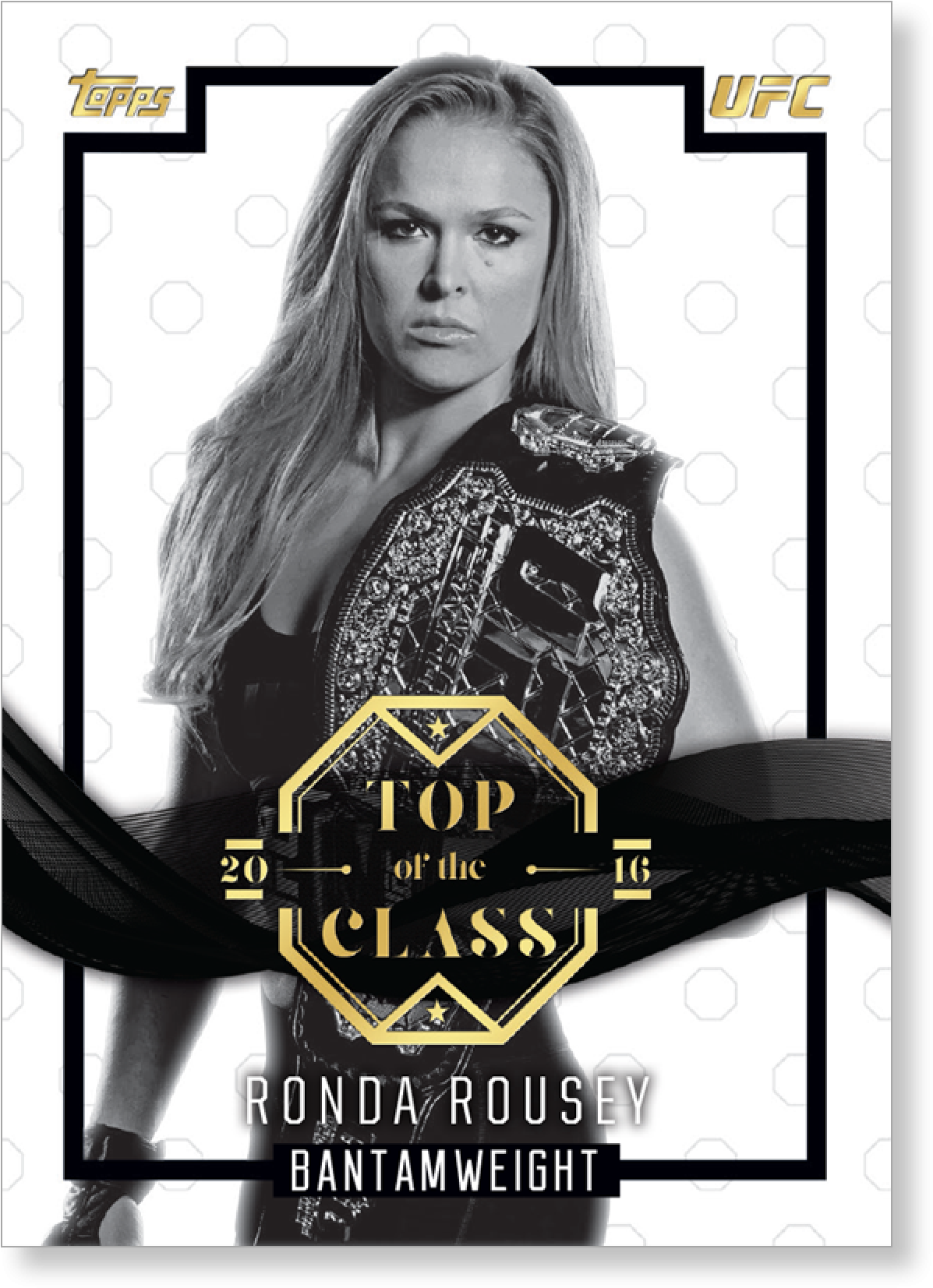 Download 2016 Topps Ufc Top Of The Class Ronda Rousey Poster - Fabricio ...