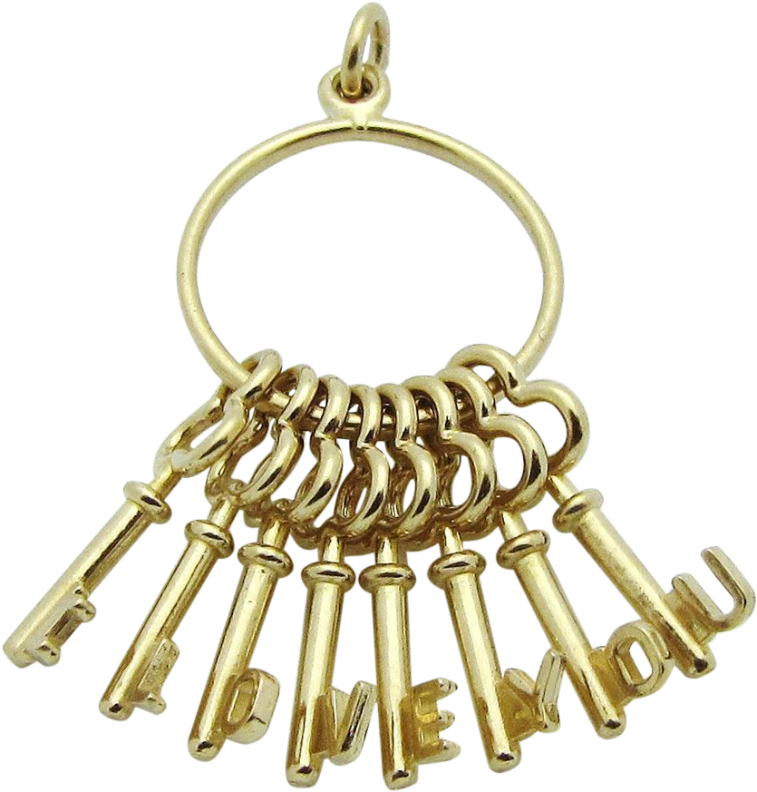 Keys On A Ring Png Vector Free Library - Keys On A Ring Png - Free ...