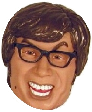 Austin Powers Character Head Shooter - Austin Powers Face Transparent ...