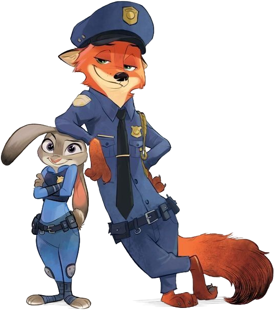 Download Zootopia Nick Png Png Library Stock - Zootopia Officer Nick ...
