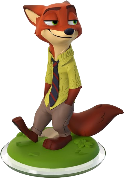 Download Disney Infinity Zootopia Nick - Disney Infinity Nick Wilde PNG ...
