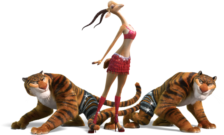 Download Zootopia Tiger PNG Image with No Background - PNGkey.com