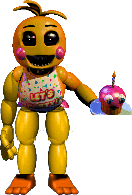 Download Nightmare Toy Chica - Fnaf 2 Toy Chica Png PNG Image with No ...