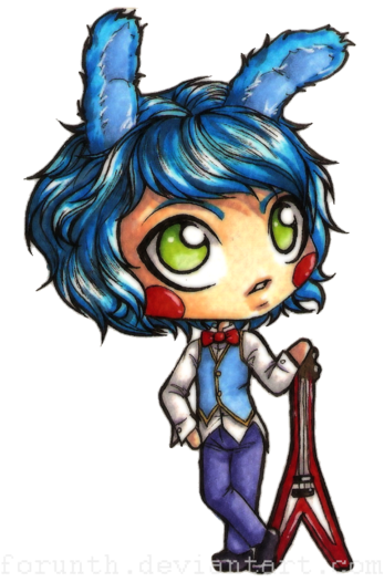 Download Fnaf Chibis - Chibi Human Toy Bonnie PNG Image with No ...