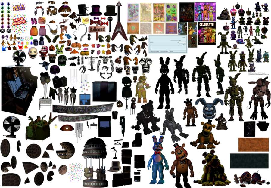 Download Fnaf Photoshop Resources Clipart Five Nights At Freddy's ...