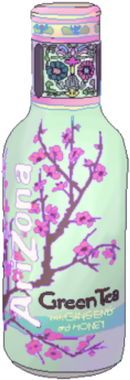 Arizona Lite Green Tea Lemonade - Free Transparent PNG Download - PNGkey