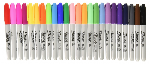 Sharpie Fine Point Marker 24 Pack Assorted Colors Adult - Free ...