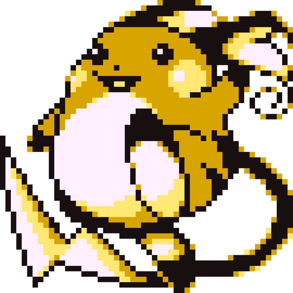 Download Pokemon Red Raichu Sprite PNG Image with No Background ...