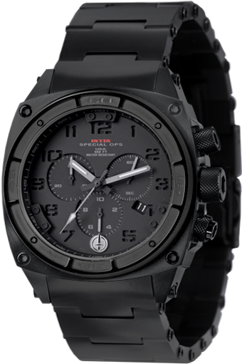 Download Mtm Special Ops Predator Ii Black Stainless Steel Watch - Mtm ...