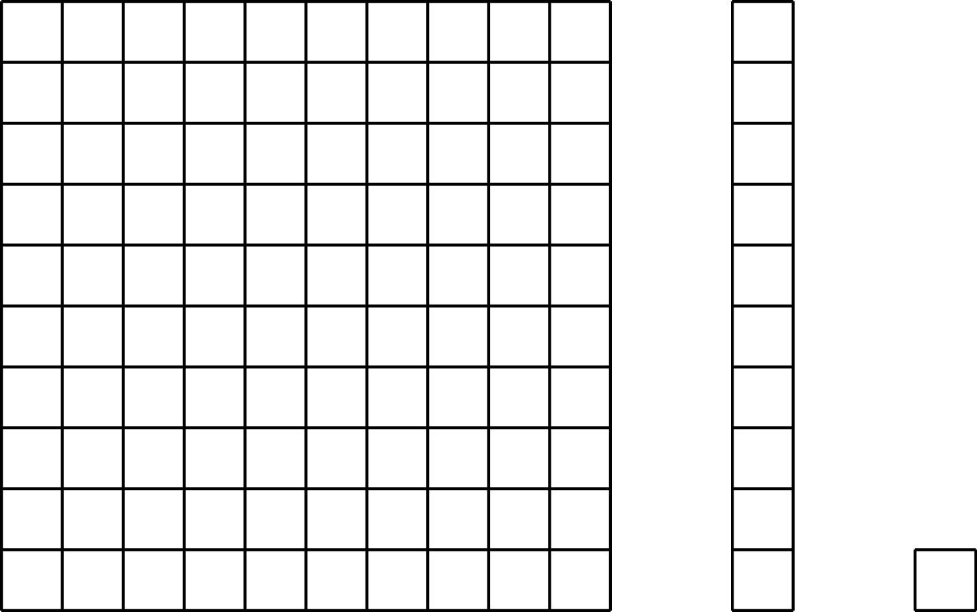 Base Ten Blocks Tens - Free Transparent PNG Download - PNGkey