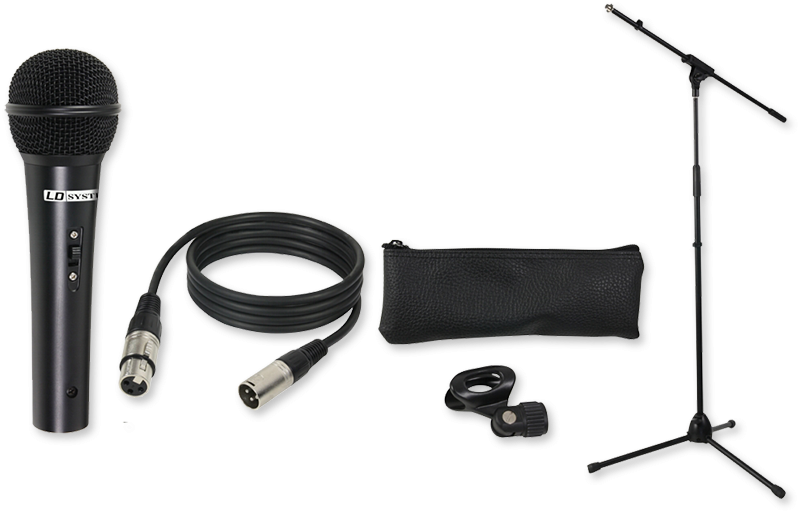 Download Ld Systems D1105 Dynamic Vocal Microphone - Ld Mic Set 1 PNG ...