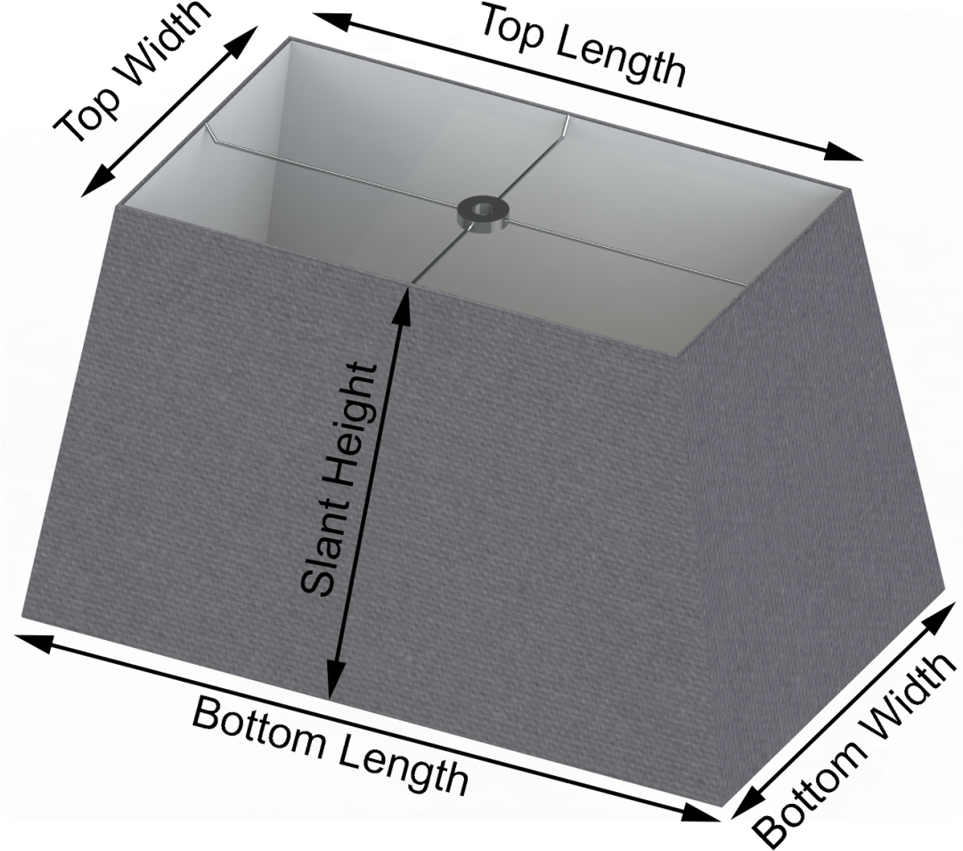 Download Custom Rectangle Lampshade PNG Image with No Background ...