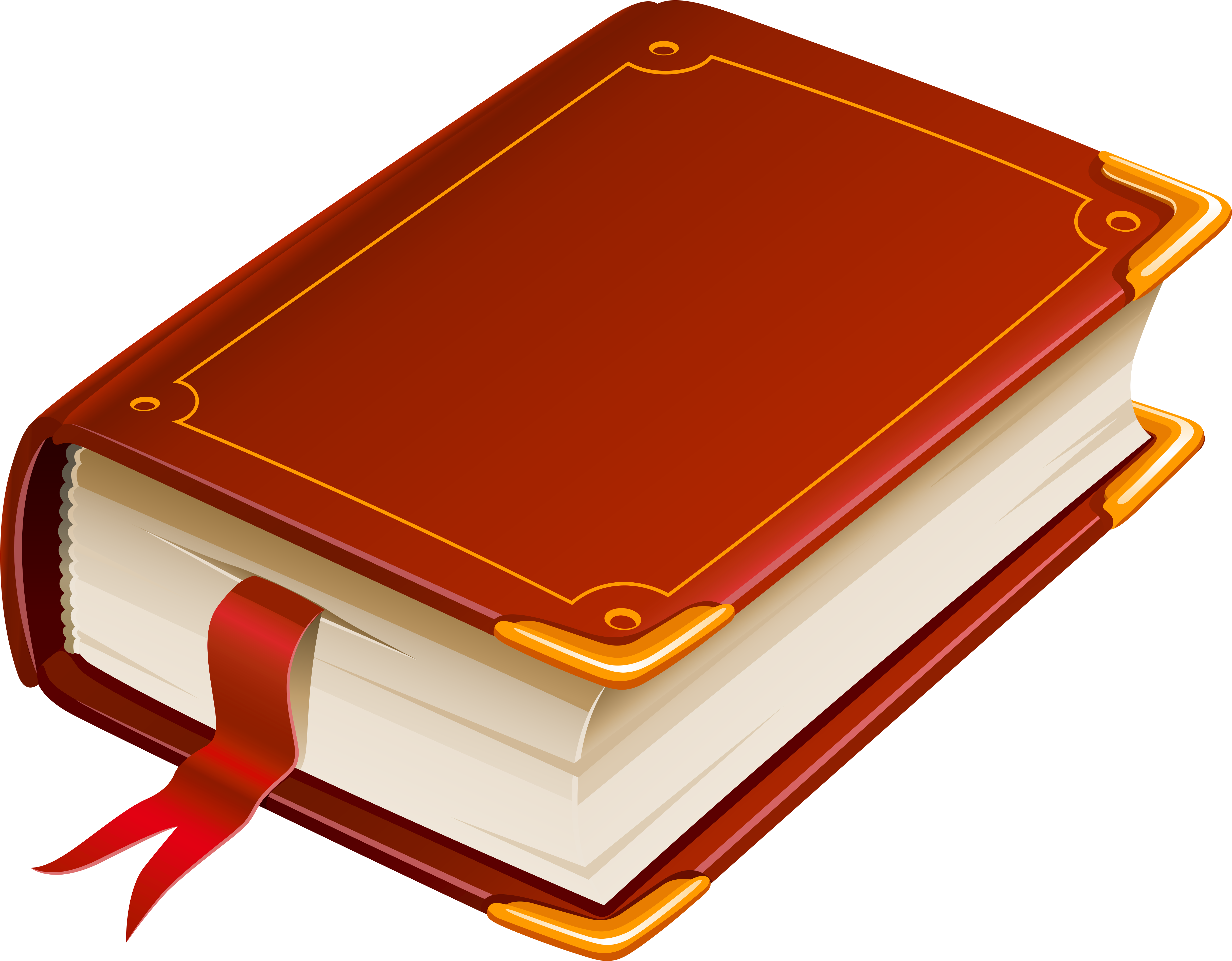 Download Books Clipart Orange - Book Png PNG Image with No Background ...