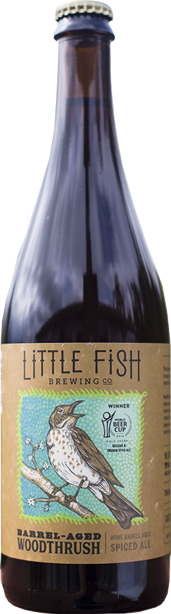 Download Barrel Aged Farmhouse Bière De Garde Abv - Glass Bottle PNG ...