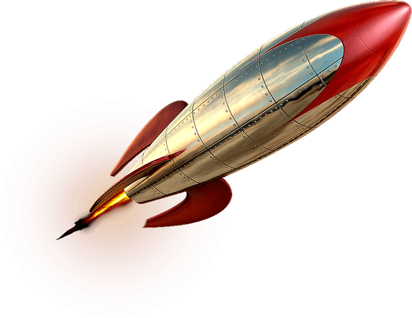 Best Red-white Steel Rocket Png - Rocket Png - Free Transparent PNG ...